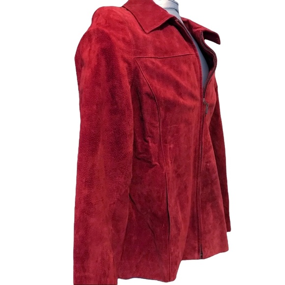 Kristen Blake | Jackets & Coats | Kristen Blake Pritti Suede Leather ...